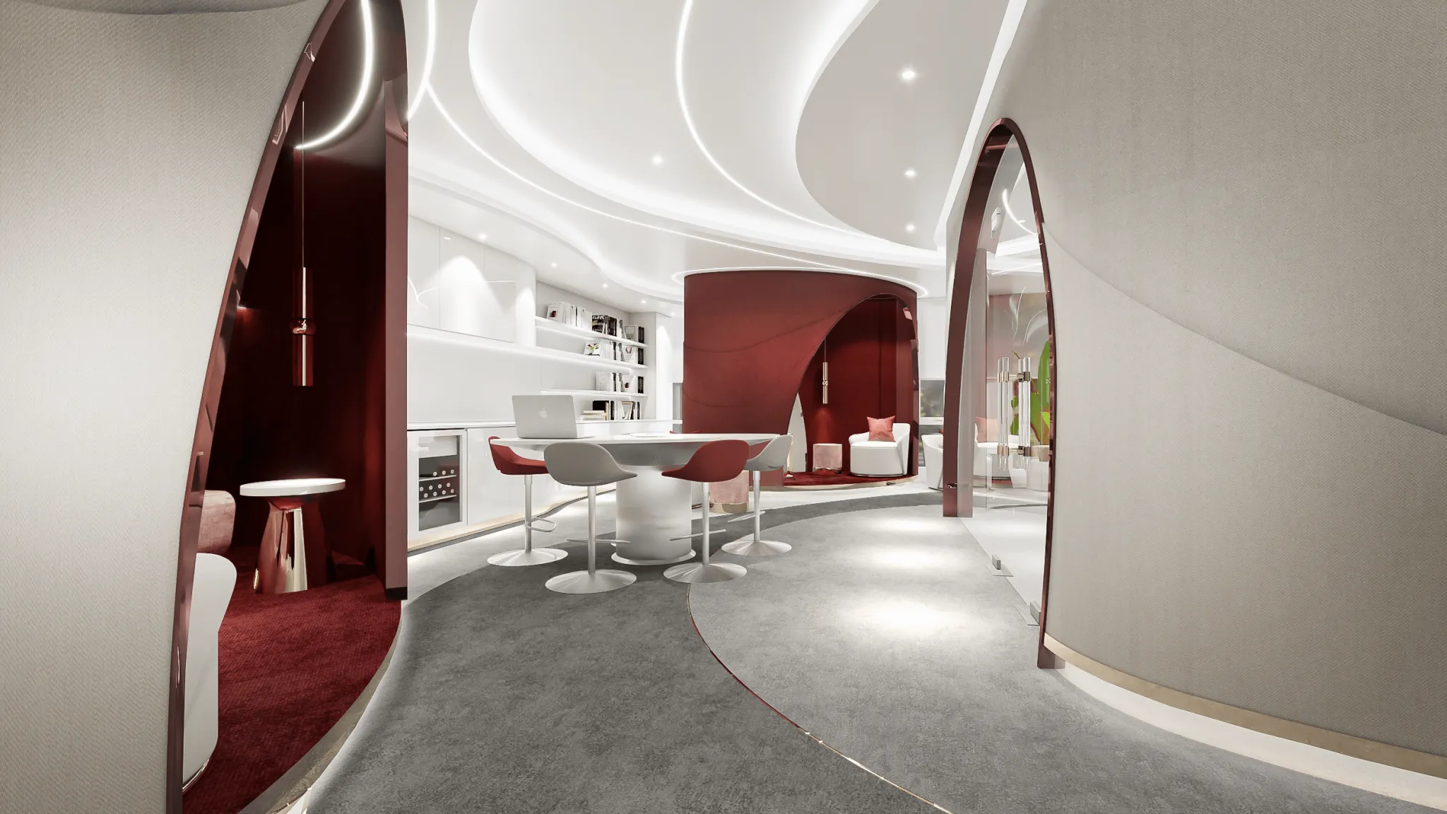 ผลงานออกแบบอินทีเรียดีไซน์สไตล์ Modern Luxury - Muller Design Solution